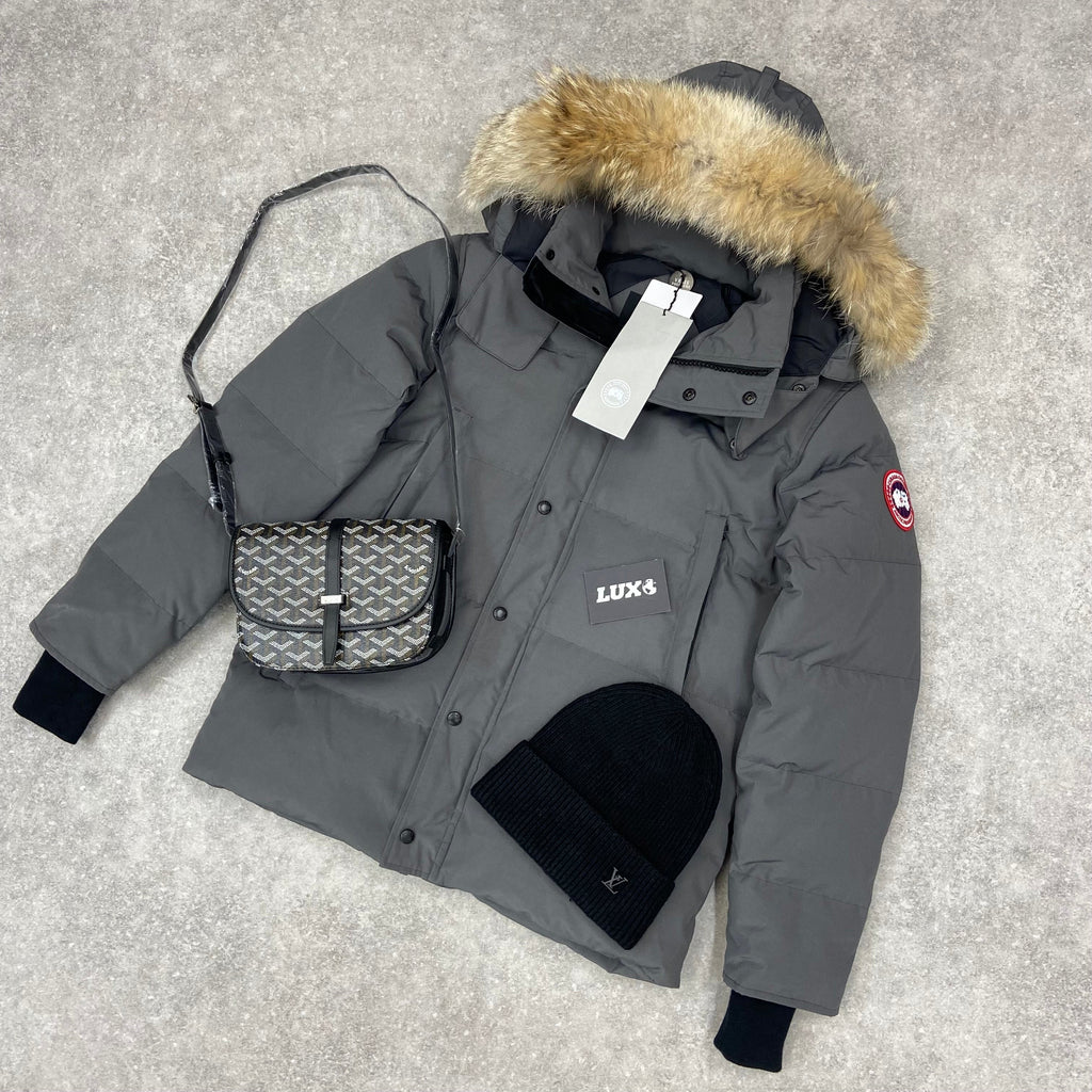 CG WYNDHAM COAT - CHARCOAL