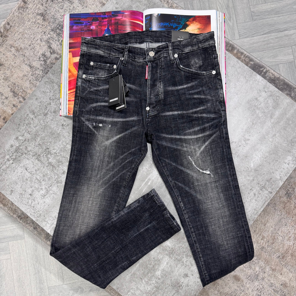 DSQ JEANS - BLACK