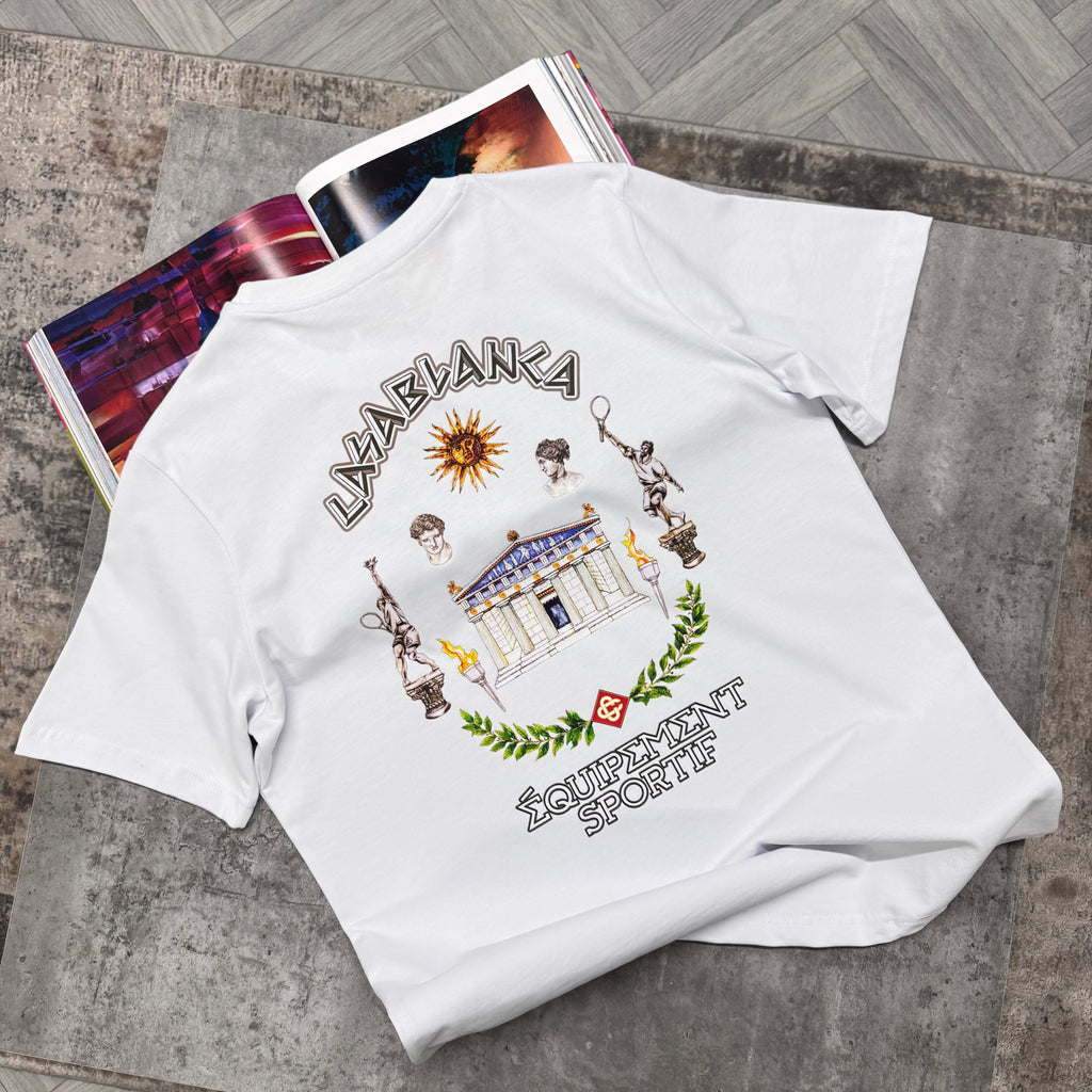 CB TEMPLE T SHIRT - WHITE