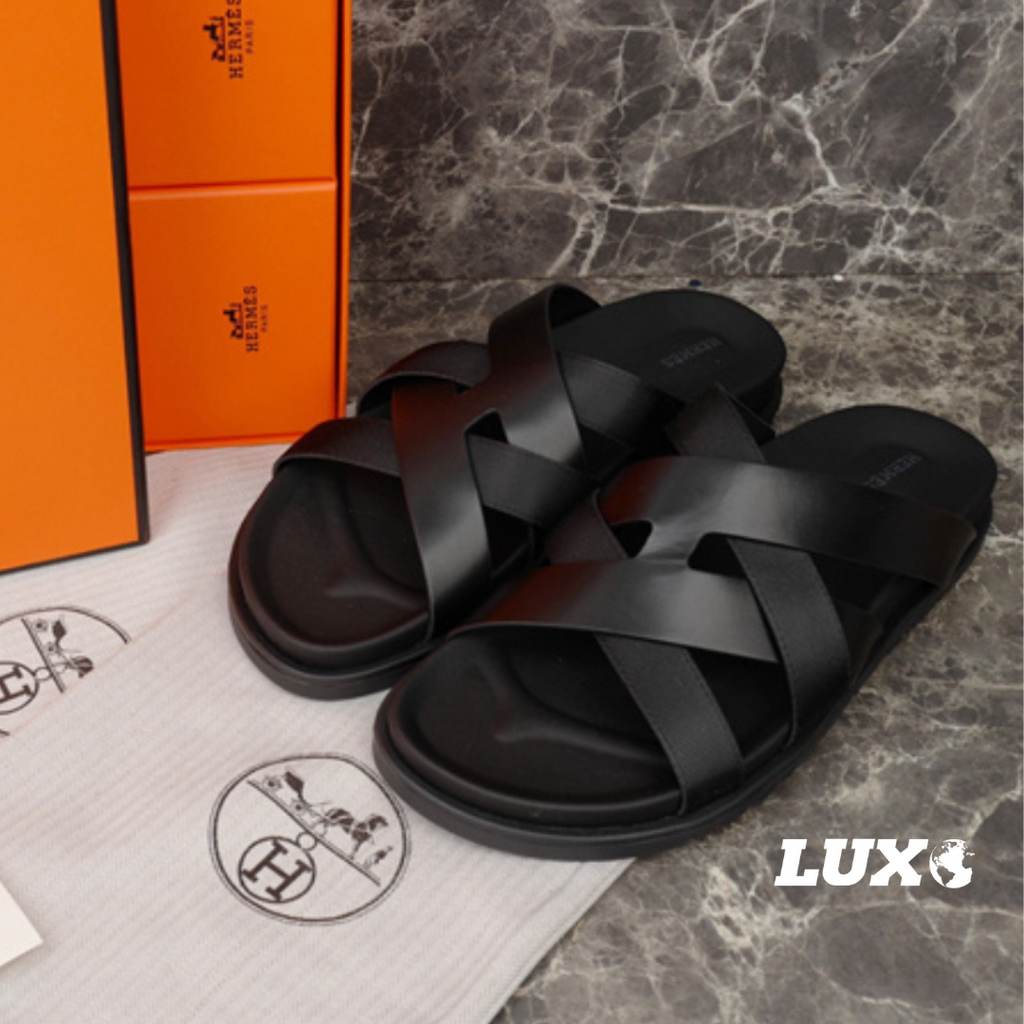 (PRE ORDER) HMES CROSSOVER SLIDES - BLACK