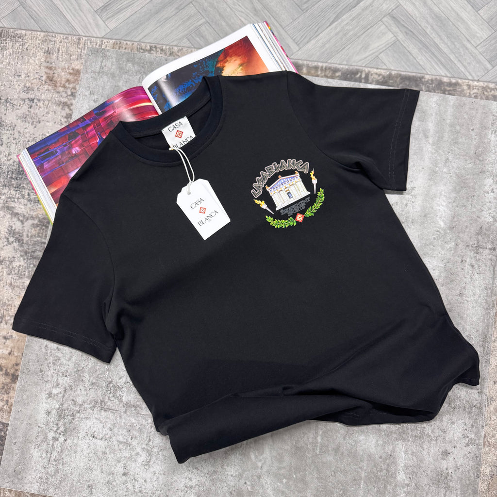 CB TEMPLE T SHIRT - BLACK