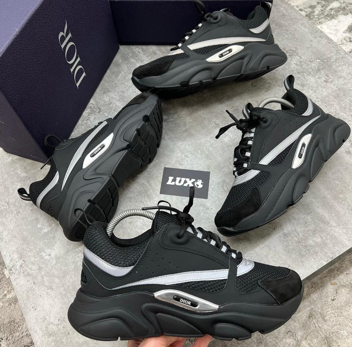 (PRE ORDER) DIOR B22 TRAINERS - BLACK